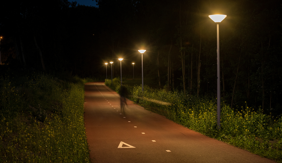 Verlichtingsoplossingen voor fietspaden | Lightronics